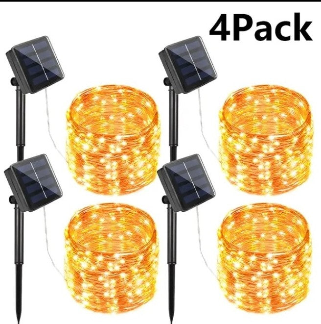 STARBRIGHT SOLAR LIGHTS 32M/300LED. FOUR PACK – Jones Home Decor Plus ...